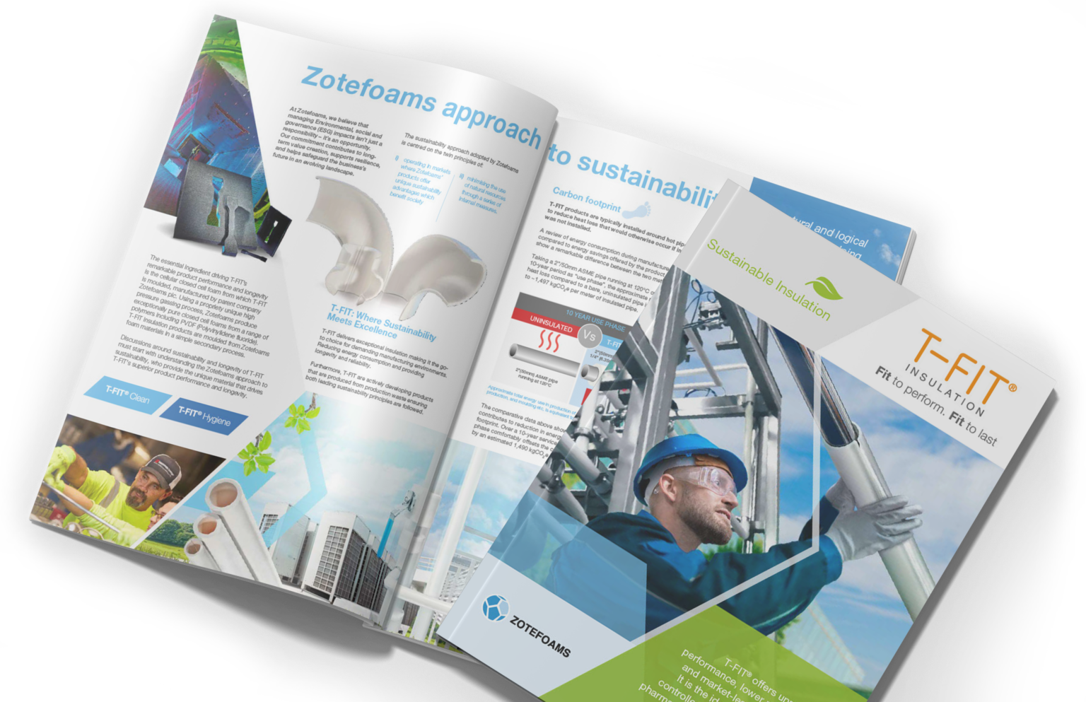 Closed Cell Pipe Insulation: PVDF Foam | T-FIT