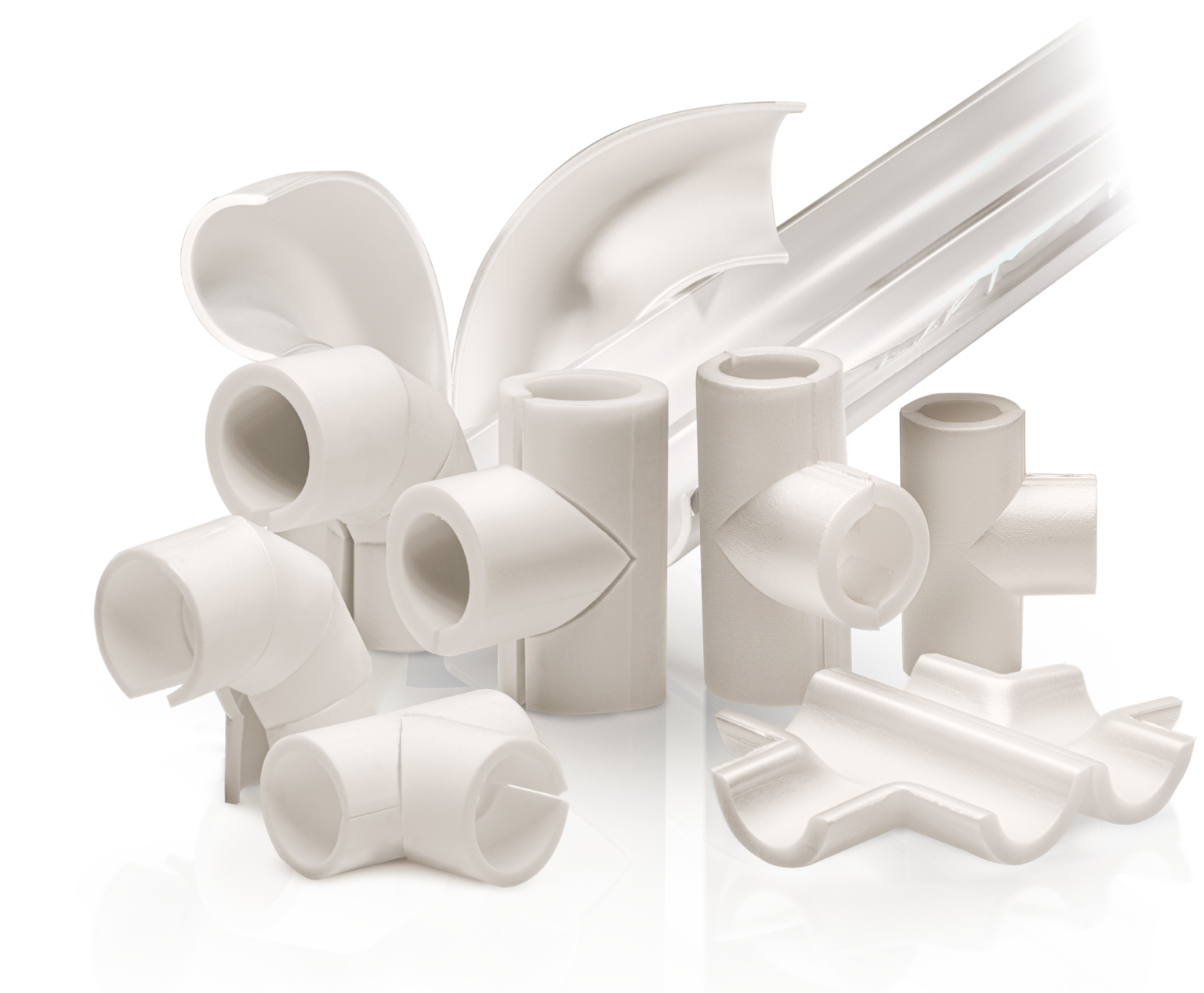 Closed Cell Pipe Insulation: PVDF Foam | T-FIT