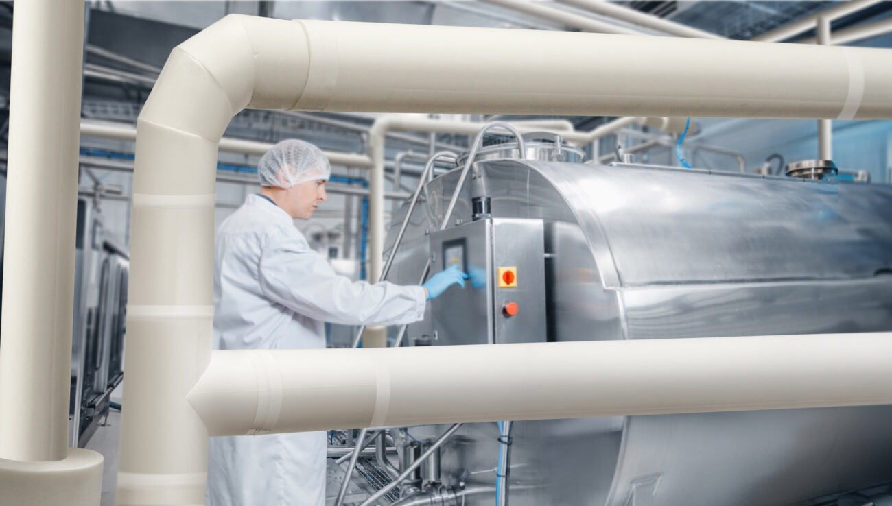 Food & Beverage Pipe Insulation: Euroclass EN13501-1 | T-FIT